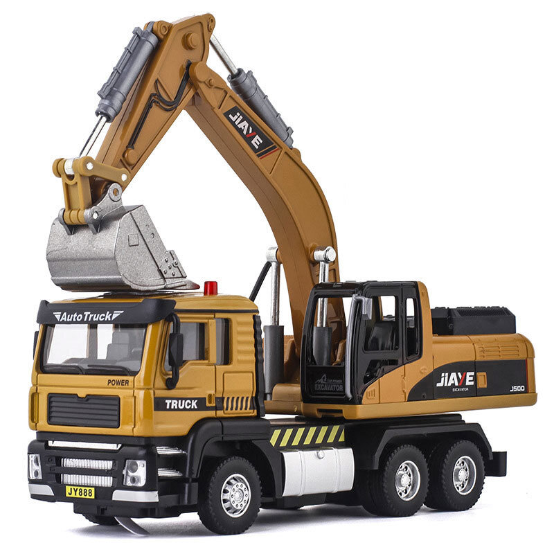 1:50 Excavator Truck Toy Diecast Construction Vehicle Boys 1:50 Excavator Truck Toy Diecast Construction Vehicle Boys