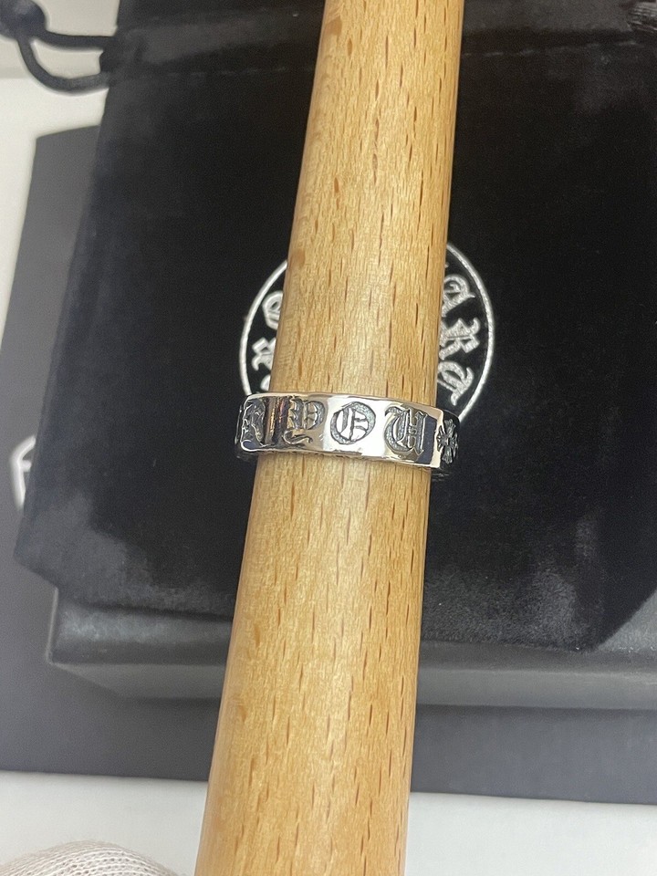 Chrome Hearts F You Ring Sizes 10, 9, and 8. 925 Silver Ring. CH Ring F ...