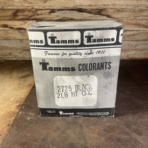 TAMMS COLORANTS Cement Pigment 1lb BLACK Dye Tile Mortar Grout Plaster ...