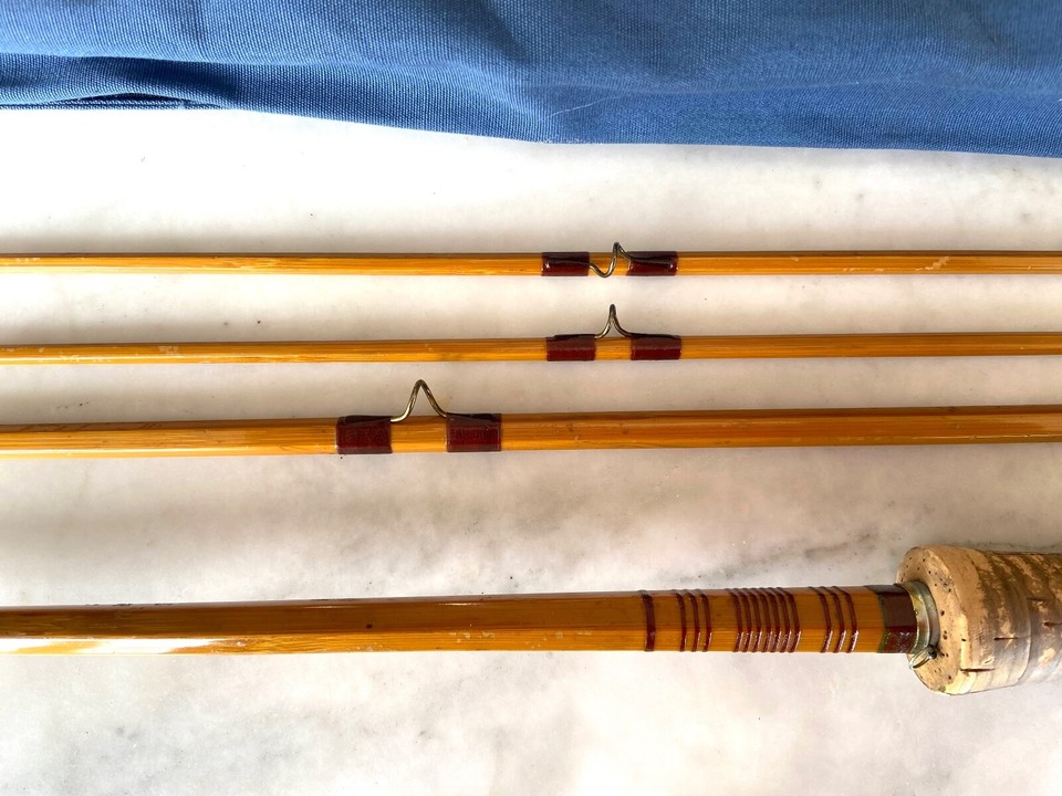 VINTAGE FE THOMAS BAMBOO FLY ROD | eBay