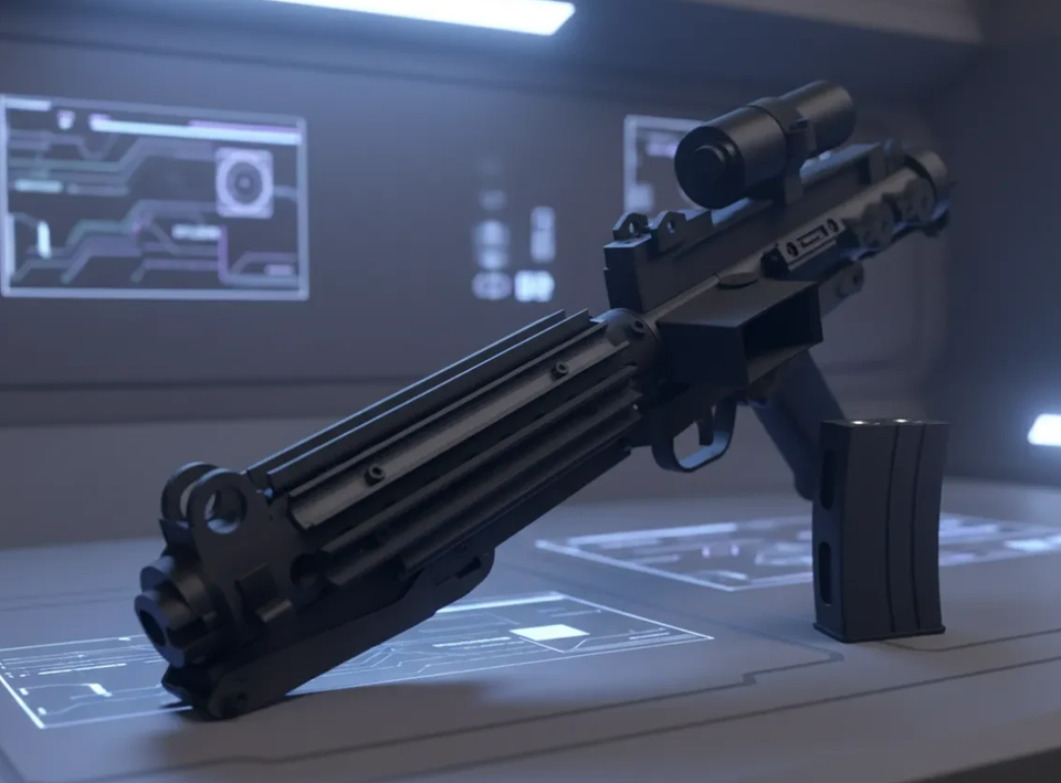 Star Wars Stormtrooper Costume Cosplay E-11 Blaster with Leather ...