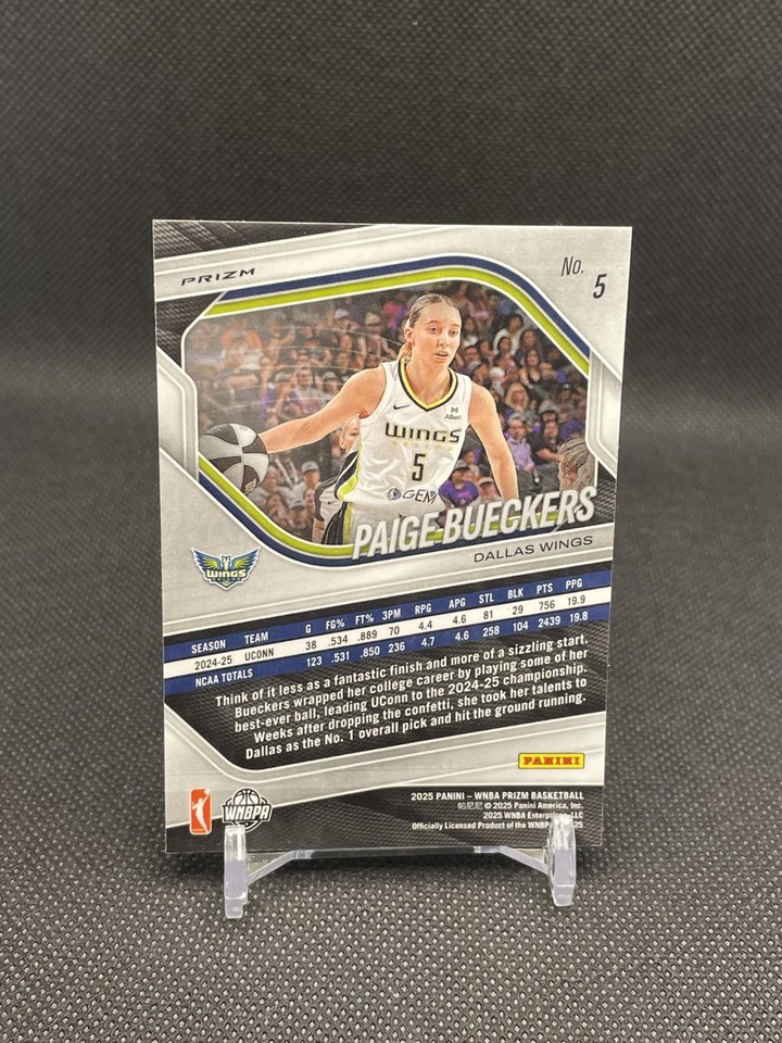 2025 Panini Wnba Prizm - Paige Bueckers - Cracked Ice | eBay