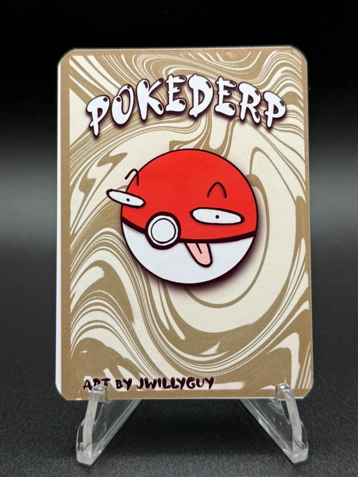 Pokederp CheetoZard Holo - Derpy Fan Art Card | eBay