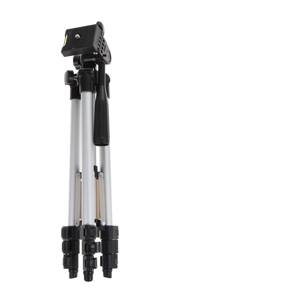 Portable Camera Tripod Stand Holder 4-Joint Adjustment with Phone Clamp ...
