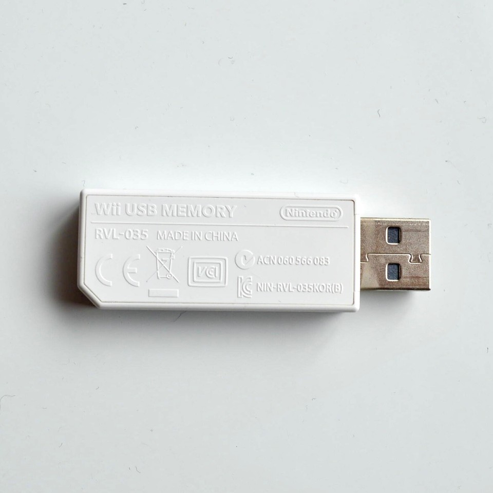 Nintendo Wii USB Memory Drive Stick 16 GB ~ RVL-035 | eBay
