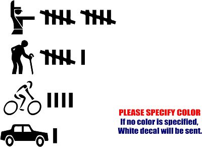 Vinyl Decal Sticker - Road Rage Hit Counter Car Car Truck Window JDM ...