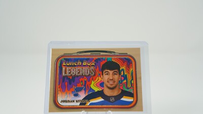 2022-23 Upper Deck Series 2 #LB-13 Jordan Kyrou Lunch Box GOLD! RARE ...