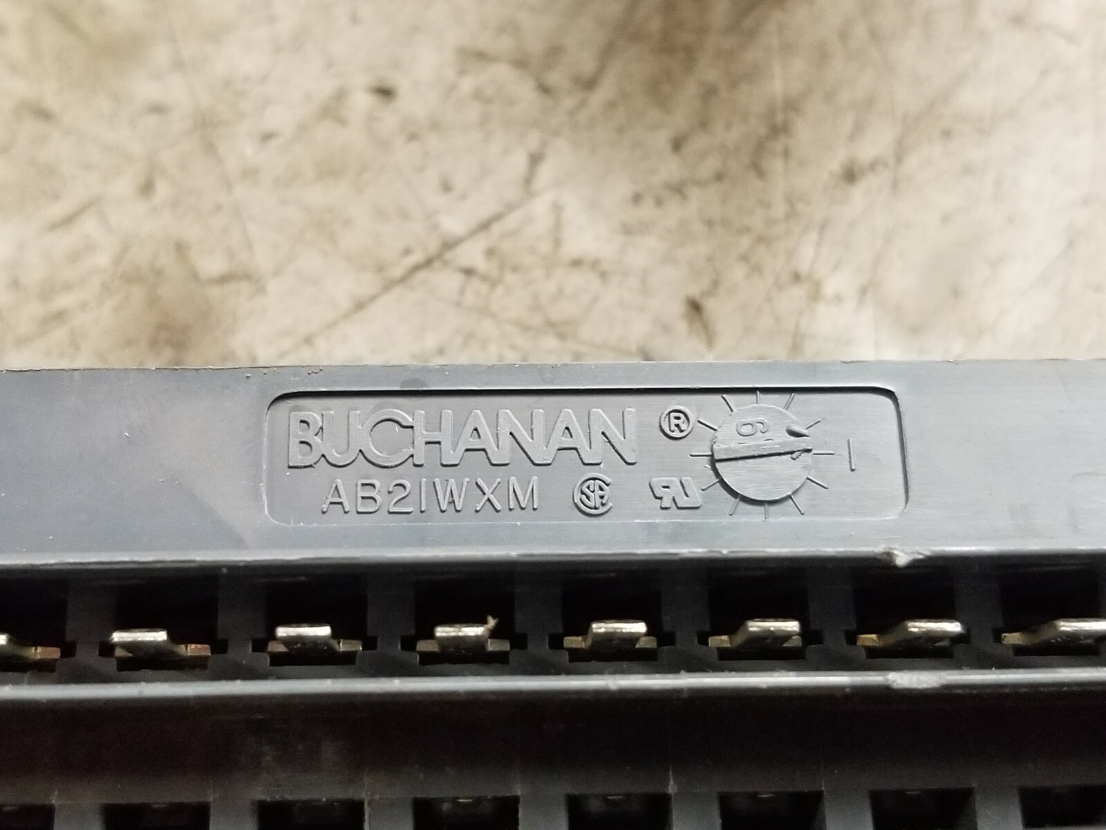 (5) ALLEN BRADLEY BUCHANAN 1771-WH SWING ARM TERMINAL WIRING LOT OF 5 ...