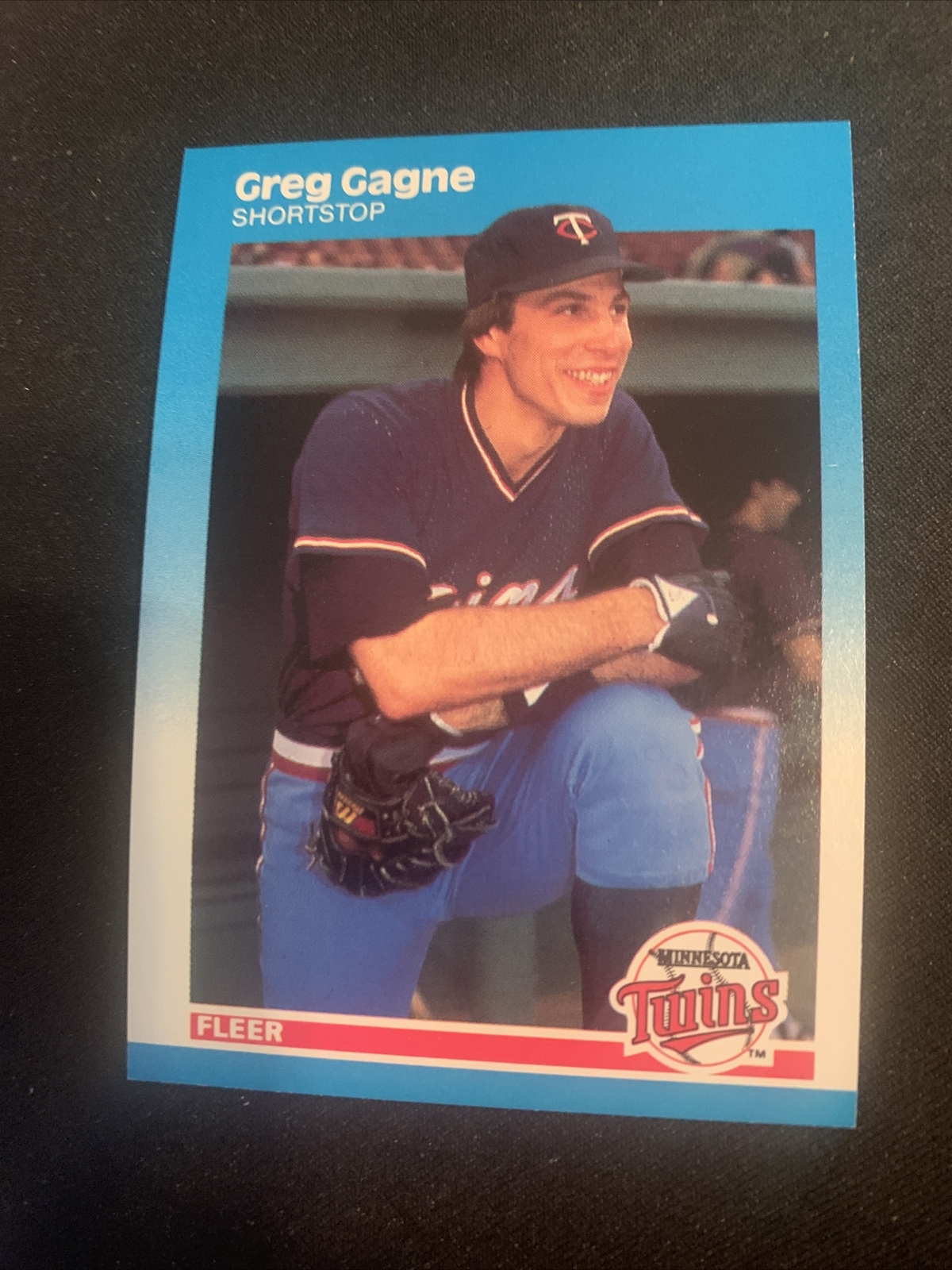 1987 Fleer - #541 Greg Gagne for sale online | eBay