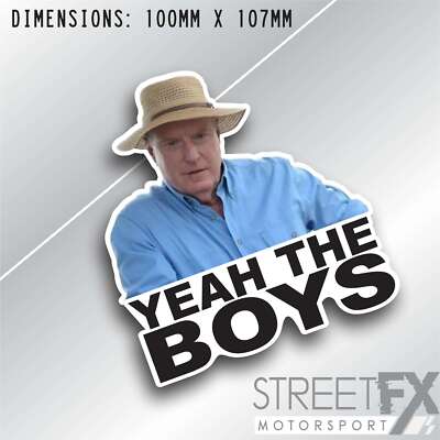 Alf Stewart Yeah The Boys YTB Sticker Funny Humour Car Truck 4x4 Pop ...