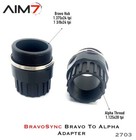 Aim7 BravoSync Bravo to Alpha Adapter 1.375X24 TO 1.125-28 | eBay