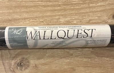 Vintage Wallquest Vinyl Coated Wallpaper Double Roll Pattern SB40200 Run 1 NEW | eBay