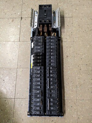 GE AQL3422ATX 42 Circuit Panelboard, 225A, 208Y/120V, 3PH/4W, with ...
