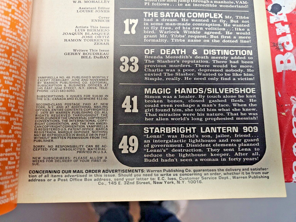 Vampirella Warren Magazine #48 January 1976 | eBay