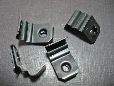 4 pcs NORS headlight bezel retaining clips nuts for 1955 1956 Ford ...