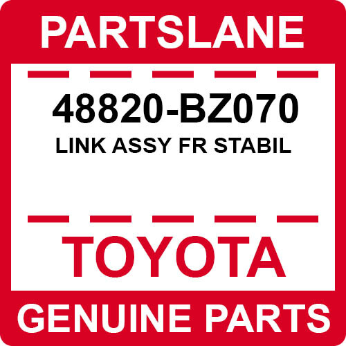 Toyota Genuine OEM 48820-bz070 Link ASSY FR Stabil 48820BZ070 for sale ...