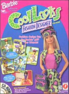Barbie Cool Looks Fashion Designer PC CD girls outfit clothes dress ...