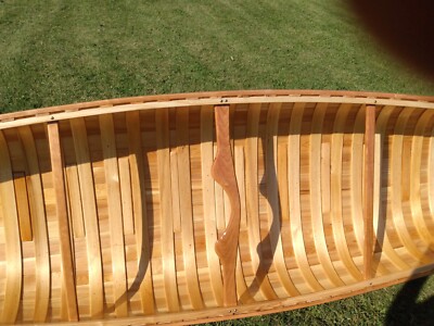wood canvas canoe 17' new, all traditional construction | eBay