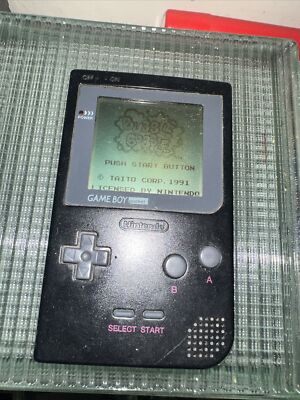 Nintendo Game Boy Pocket Black Handheld System 45496710330| eBay