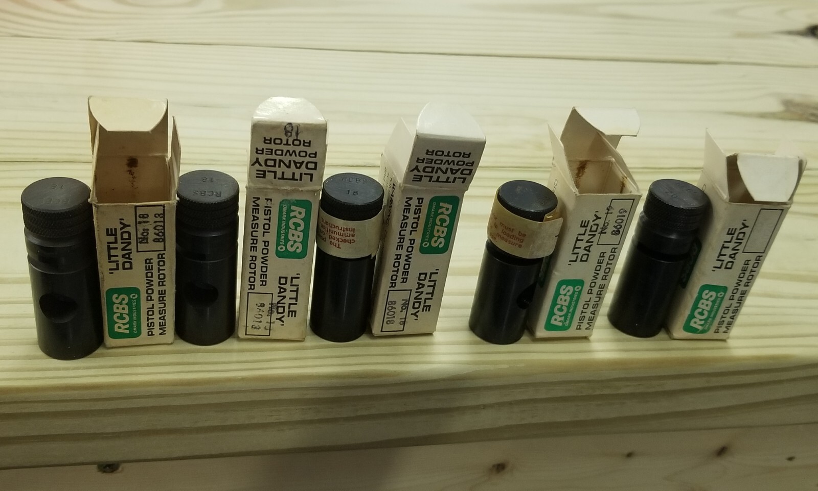 RCBS Little Dandy Pistol Powder Measure Rotor *Your Choice* | eBay