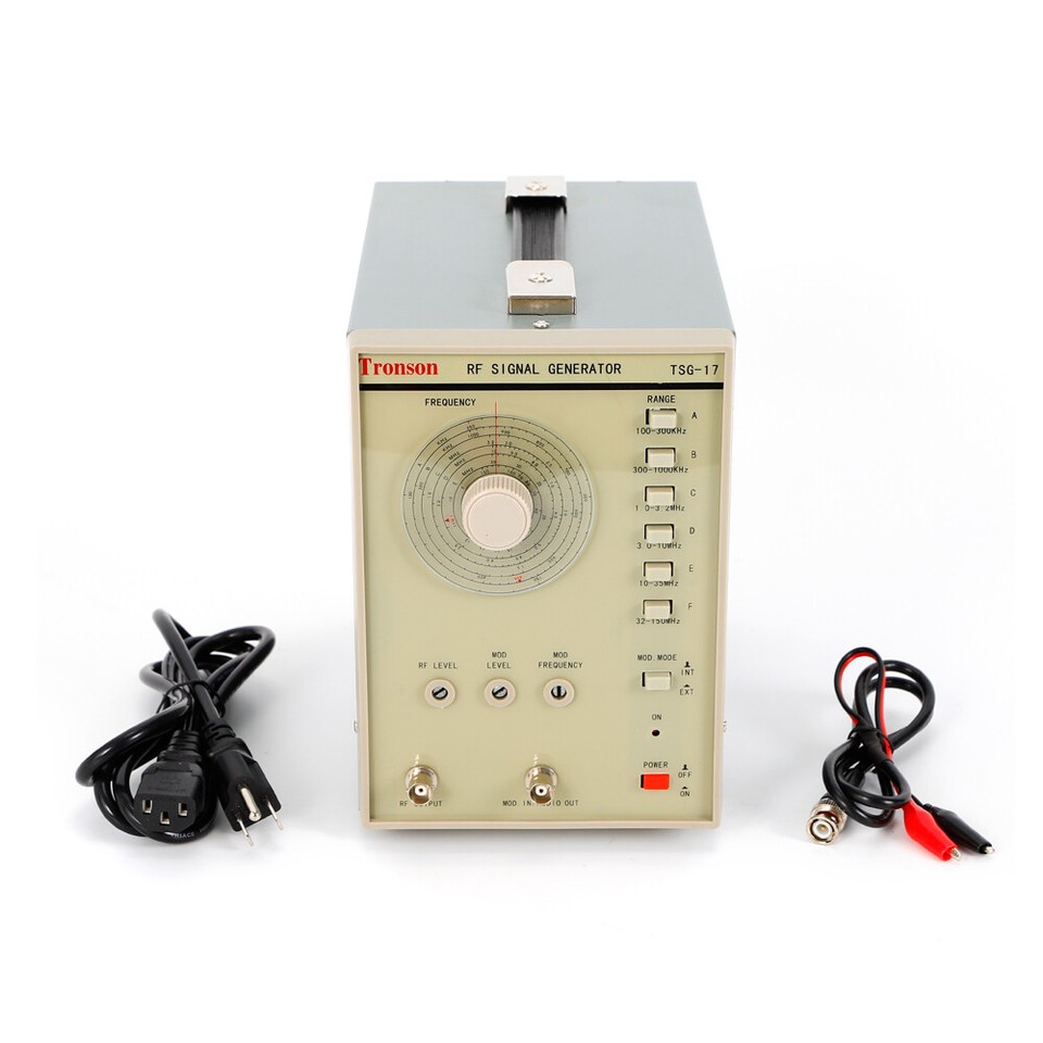 High Frequency 110V RF/AM Radio Frequency Signal Generator TSG-17 ...
