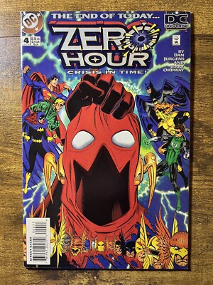 ZERO HOUR CRISIS IN TIME 4 DAN JURGENS STORY 1ST APP EXTANT DC COMICS ...
