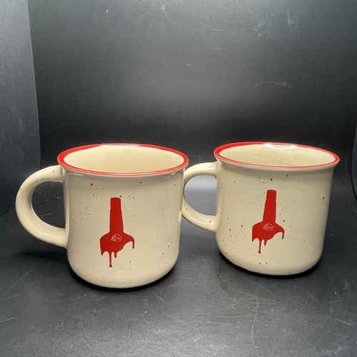 Limited Edition 2 Makers Mark White Ceramic Coffee / Bourbon whiskey ...