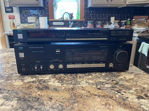 MCS STEREO INTEGRATED AMPLIFIER & Synthesized Tuner DIGITAL 5000 SERIES ...