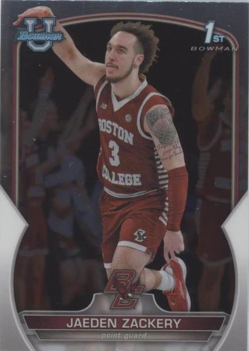 2022-23 Bowman University Chrome - Jaeden Zackery #35 (RC) for sale ...