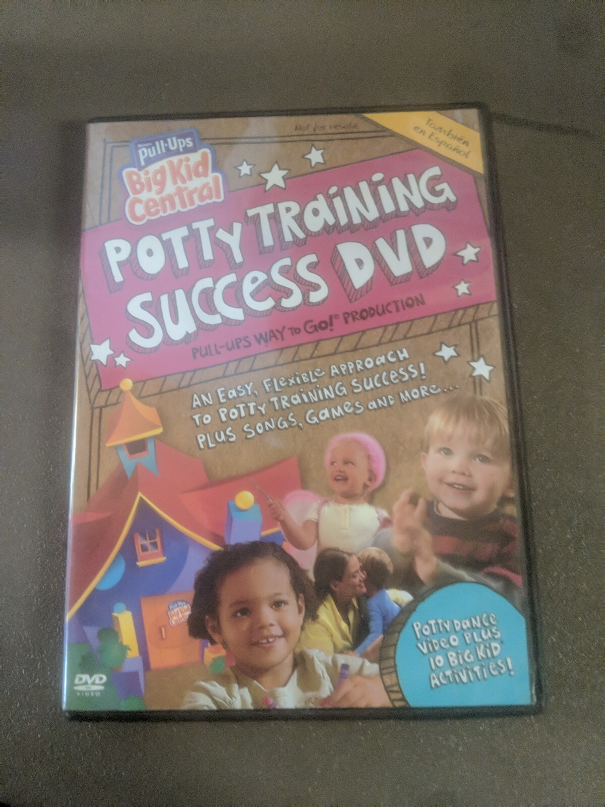 SHELF174e DVD ~ pull ups big kids Central potty training success DVD | eBay