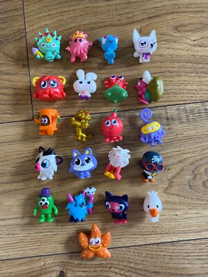 BUNDLE OF 21 Assorted Moshi Monsters, including gold poodle moshi | eBay UK