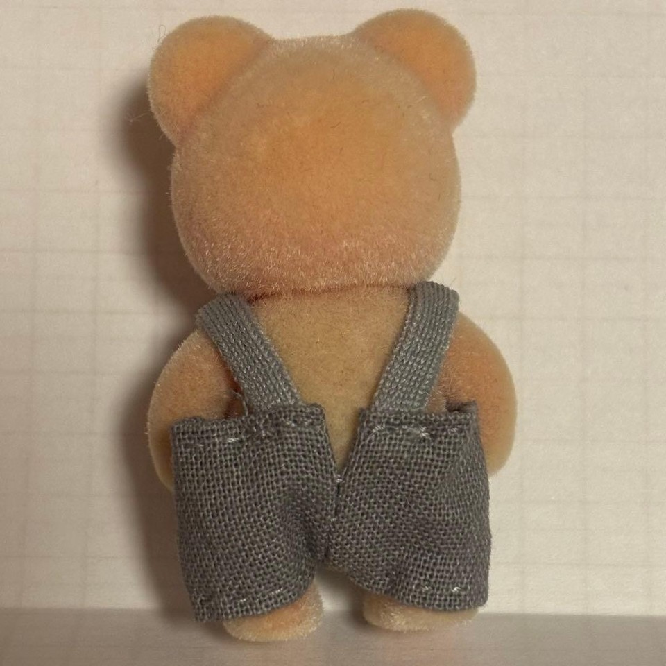 Sylvanian Families Baby Salopette Romper Plain Gray | eBay