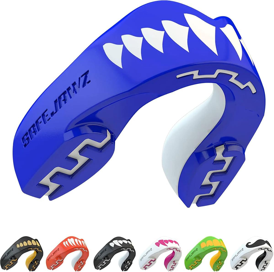 Sports Mouthguard Slim Fit Full Contact Gum Shield for Football Rugby ...