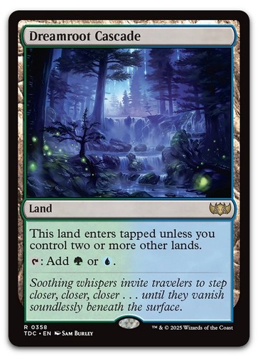 Dreamroot Cascade #358 (NM) Tarkir Dragonstorm TDC Magic MTG | eBay