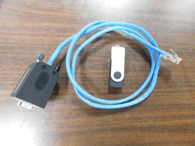 Midland ACC2600G Mobile radio programming cable 9 pin W/Software STM ...