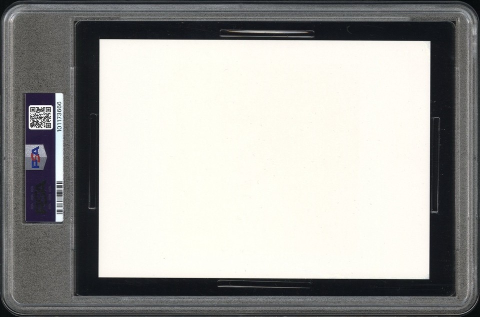 MICHAEL JORDAN 1990 Nike Poster Card 5x7 REVERSE DUNK 🔥 PSA 9 (pop 2, 3 ...