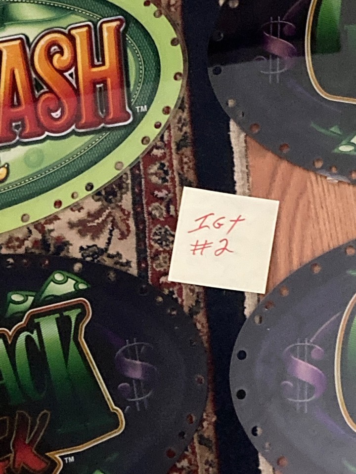 11 IGT SLOT MACHINE TOPPER INSERTS KING CASH GREENBACKS AND MORE #2 | eBay