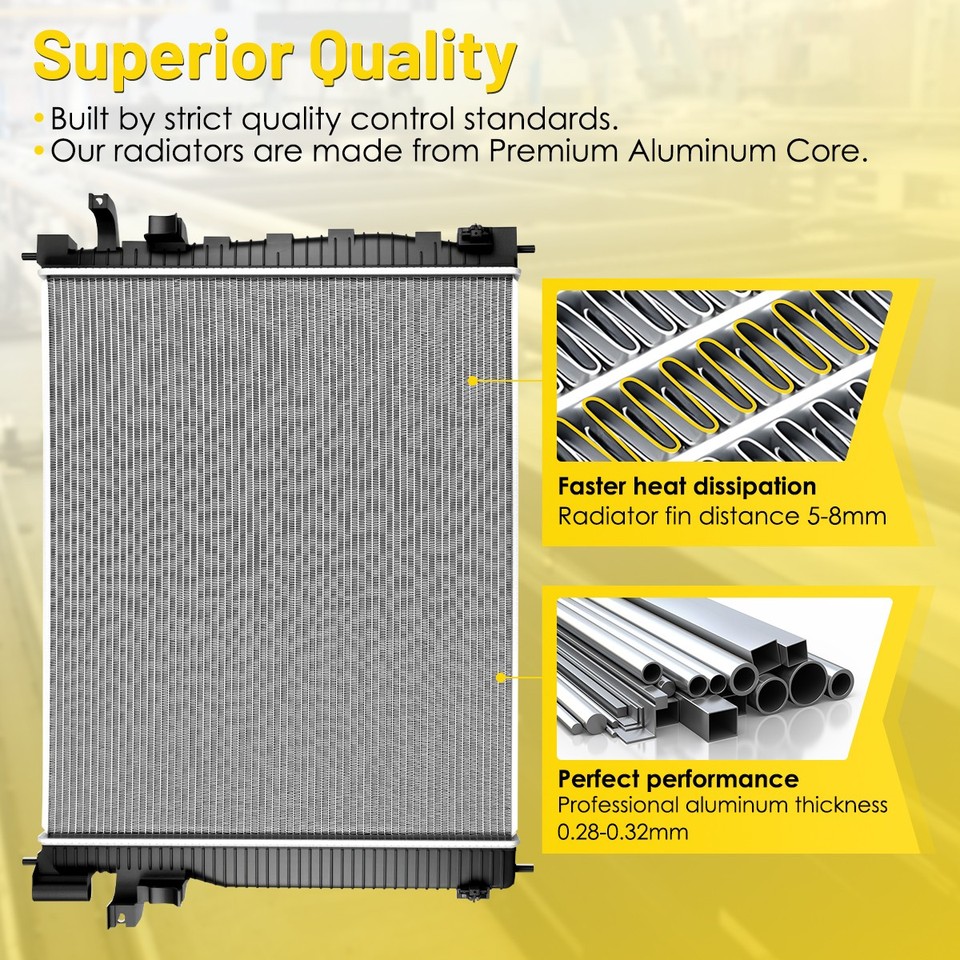Radiator For 2018-2023 Buick Enclave 2018-2023 Chevy Traverse V6 3.6L ...