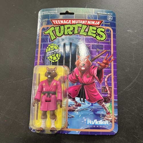 Super 7 Reaction Figure SPLINTER Wave 2 Teenage Mutant Ninja Turtles ...
