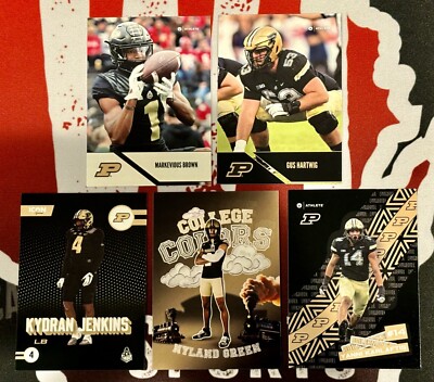 2024 ONIT ATHLETE Purdue Boilermakers Football Base Insert *Pick Player ...