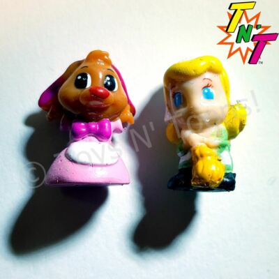Disney Cinderella Squinkies Cinderella & Sewing Mouse Figures 2011 Blip ...
