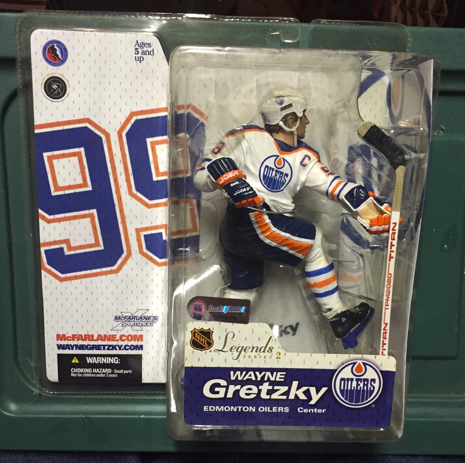 McFarlane NHL Figure Wayne Gretzky Figure Legends Series 2 New Chase ...