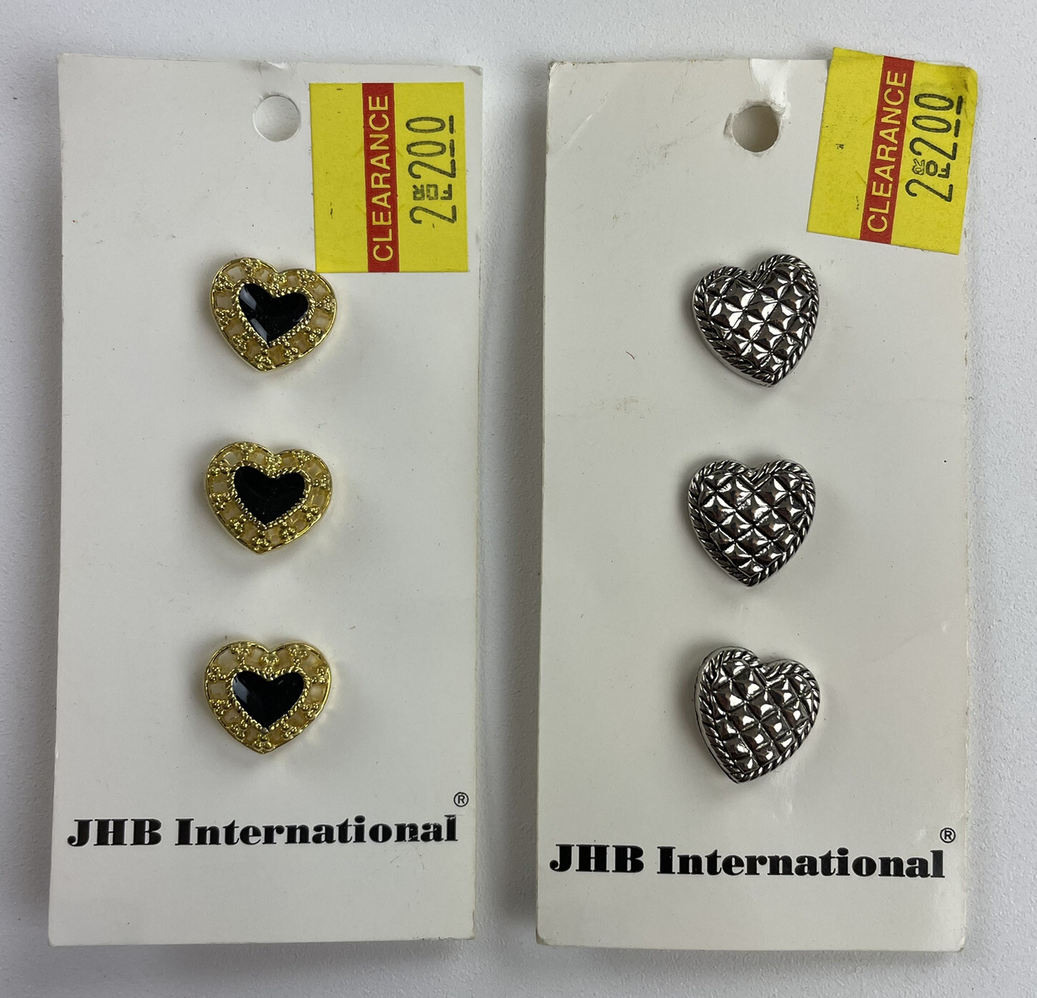 23 Button Card Lot La Mode JHB Sierra Dill Buttons Assorted Styles 3 ...