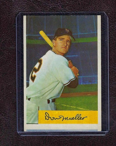 1954 Bowman Baseball #73 Don Mueller, New York Giants, VG-EX! | eBay