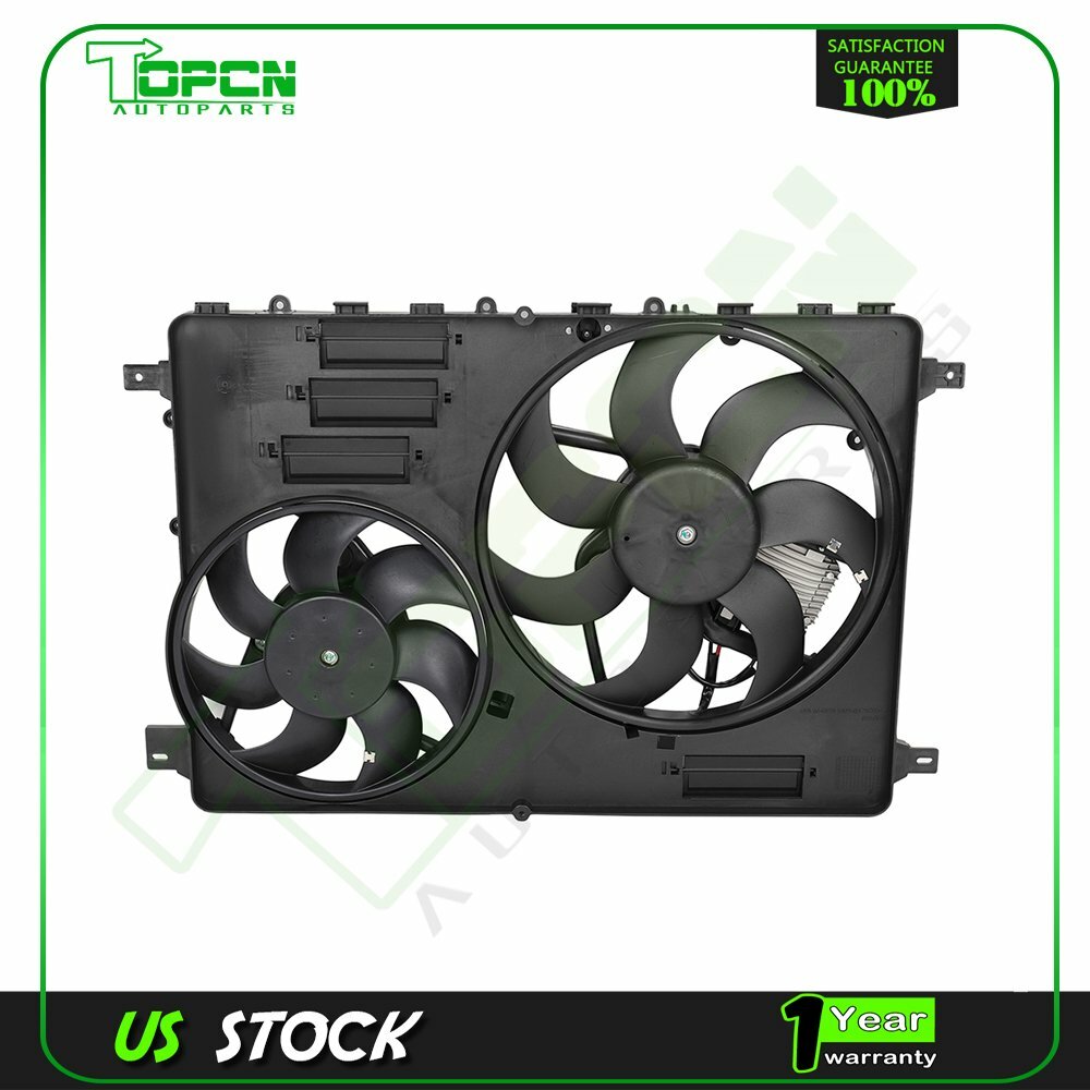 Radiator Condenser Cooling Fan Assembly For 2010 2011 2012 2013-2016 ...