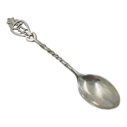 Pakistan Souvenir Spoon Arabic Script Collectible Vintage Twist Handle ...