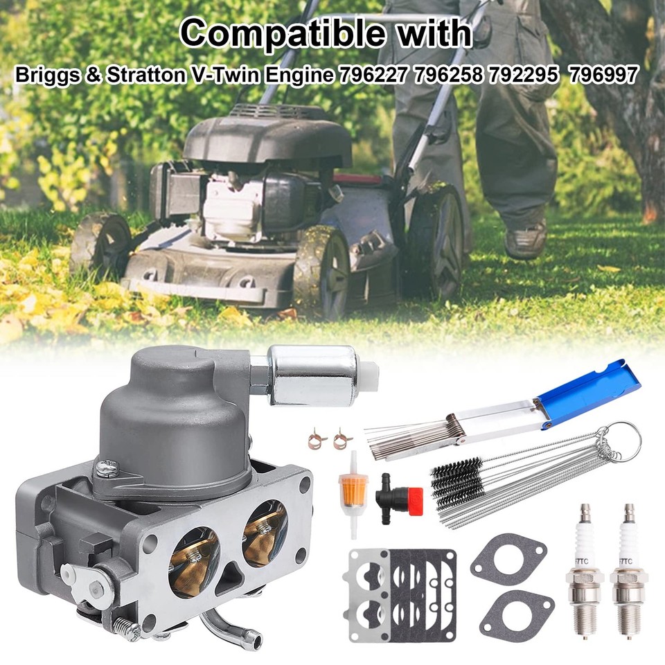 Carburetor For Briggs&Stratton Intek V-Twin Engine Carb 796227 796258 ...