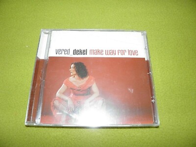 Vered Dekel - Make Way For Love RARE Still SEALED 2004 Israel MINT ...