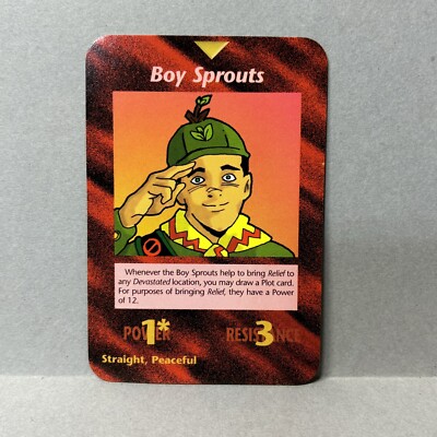Boy Sprouts Card Unlimited INWO Illuminati New World Order Game | eBay