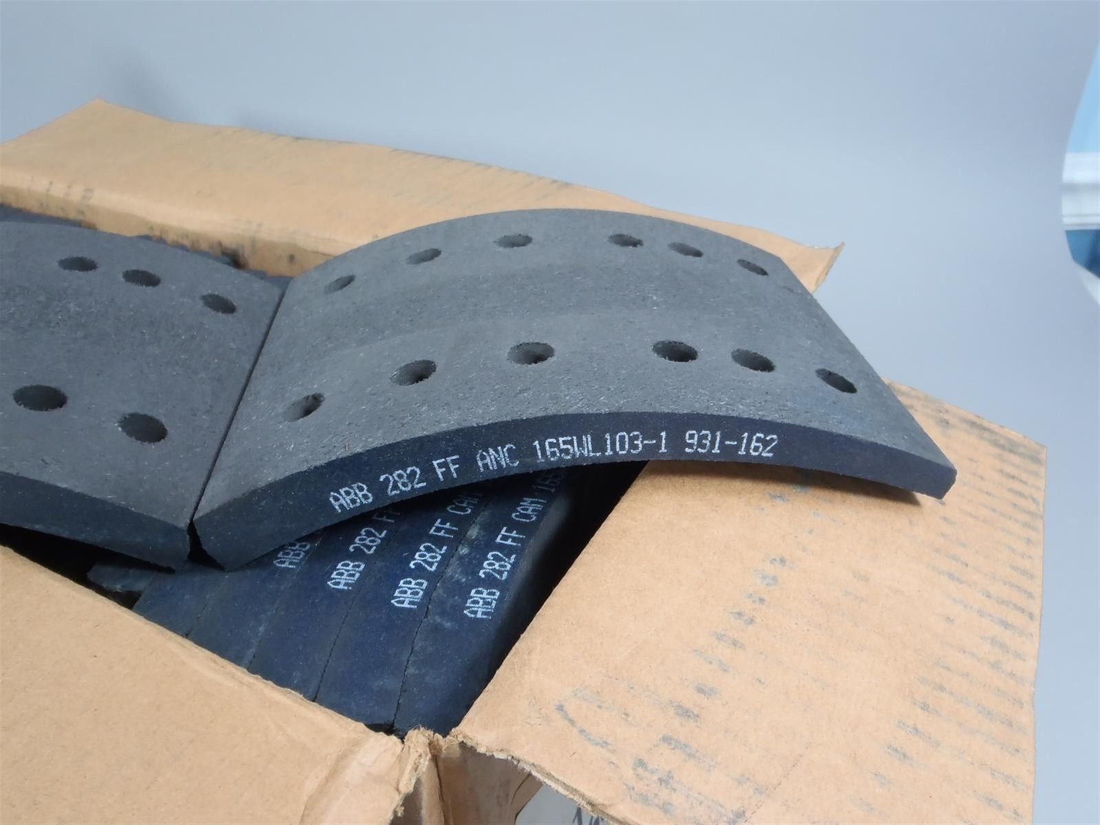 (24) Pieces Federal Mogul Abex ABB 282 FF CAM 931-162 Brake Liners ...